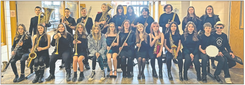 LAS Junior High band attends first Festival | L'Anse Sentinel